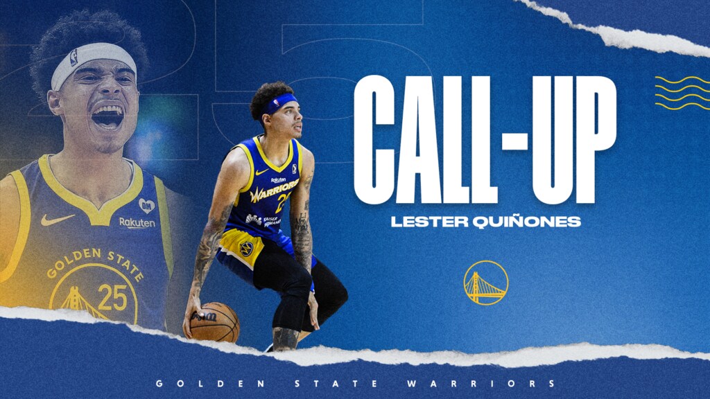 Golden State Warriors Convert Lester Quiñones To Standard NBA Contract ...