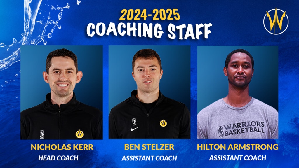 Santa Cruz Warriors Announce 2024-25 Coaching Staff - Santa Cruz Warriors