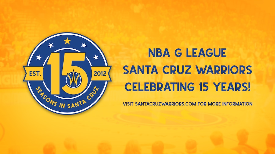 Santa Cruz Warriors Announce 15th Year Anniversary In Santa Cruz