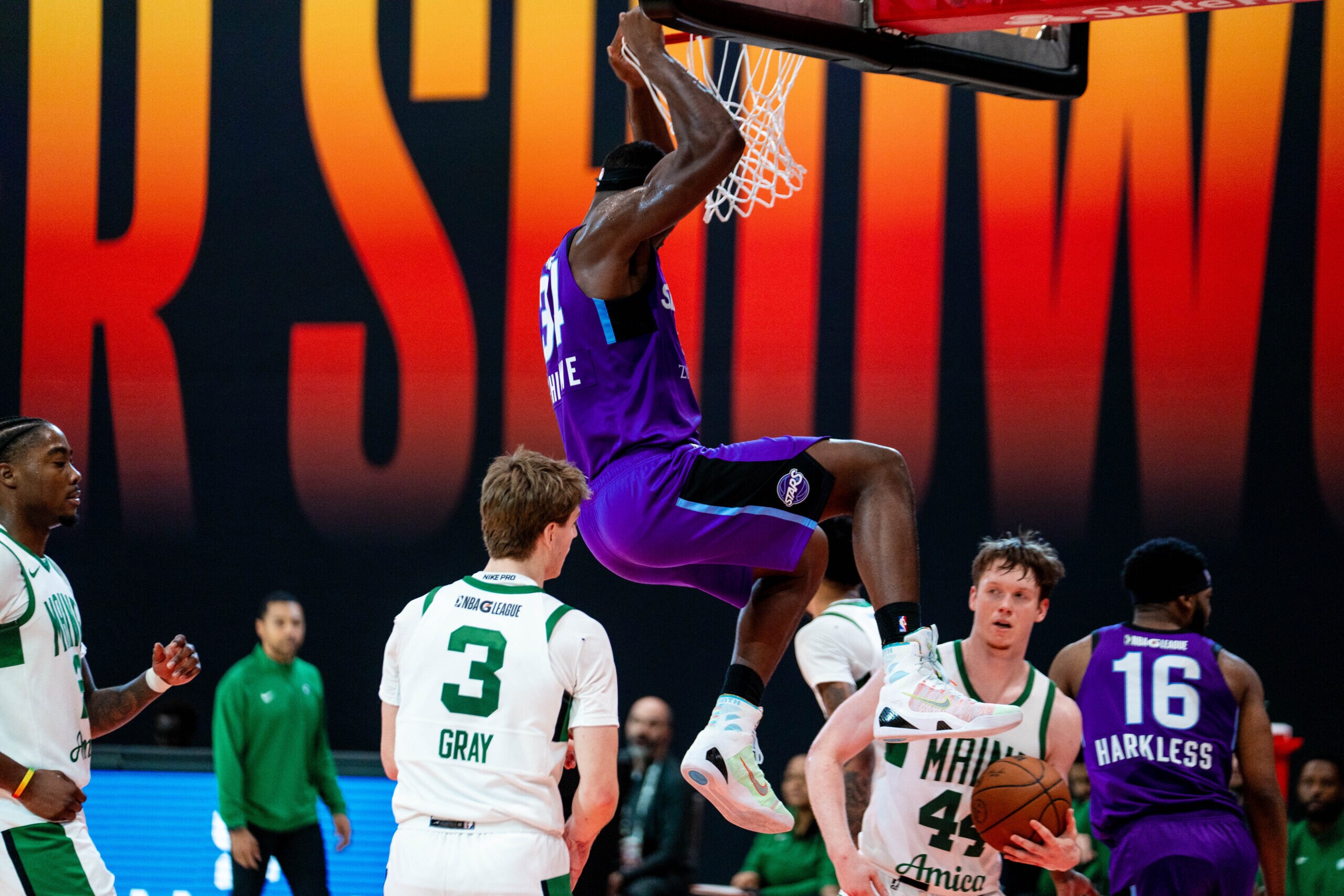 Stars Capture 123-107 First Round Win over Maine Celtics in the ...