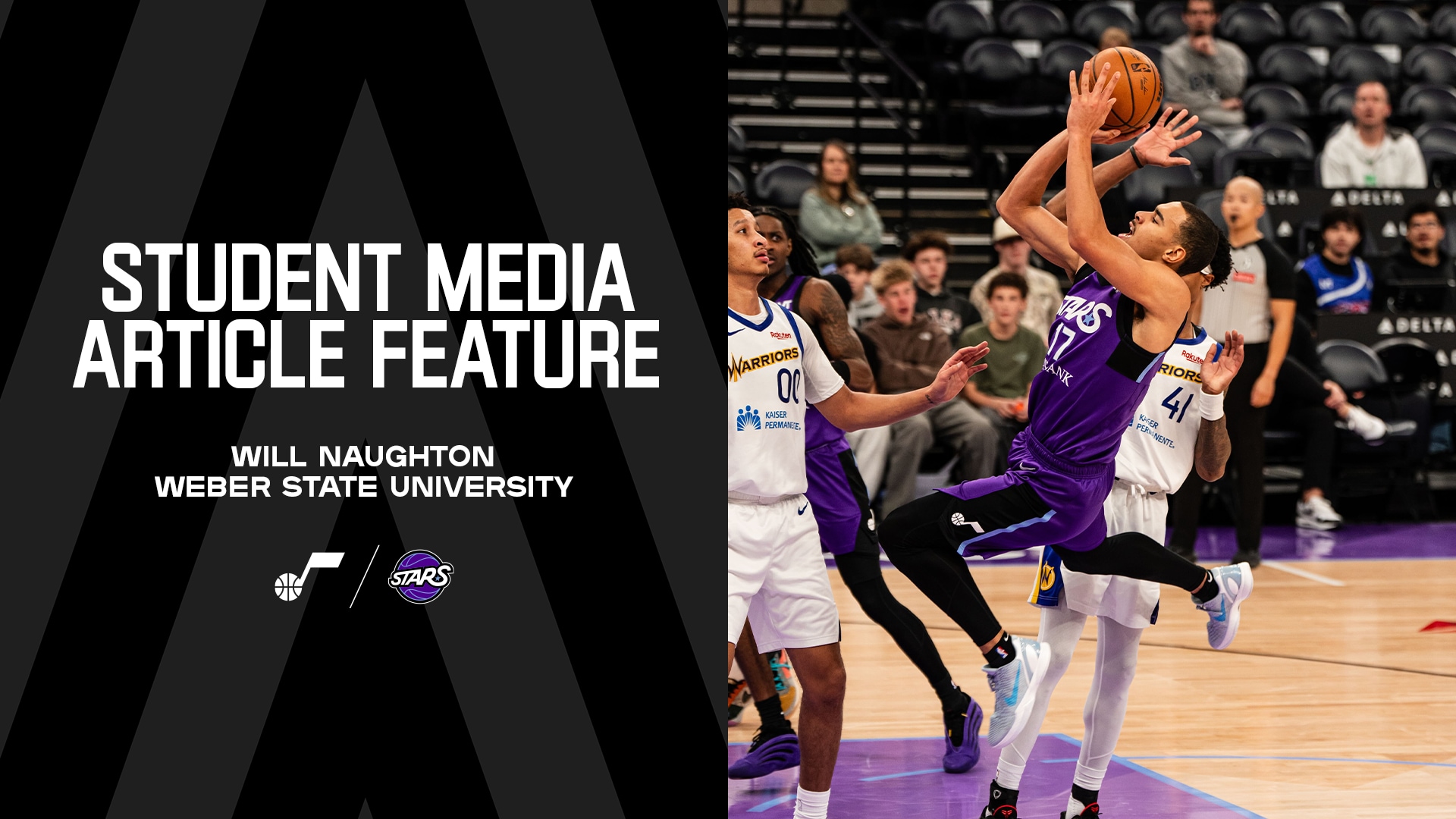 College Article Feature: Stars Triumph at Delta Center Again - Salt ...