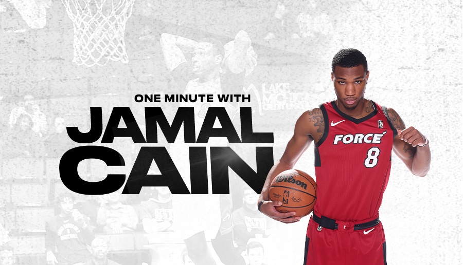 One Minute with Jamal Cain - Sioux Falls Skyforce