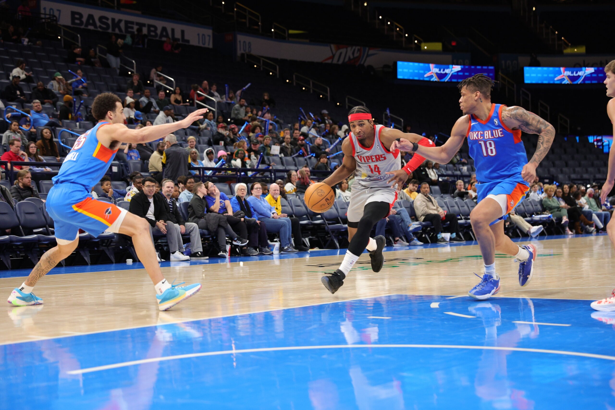 VIPERS FACE THE BLUES IN OKLAHOMA AFTER FIVE-GAME WINNING STREAK IS ...