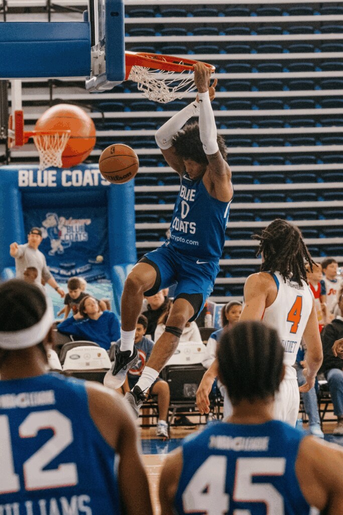 BLUE COATS BEAT KNICKS, 134-113 - Delaware Blue Coats
