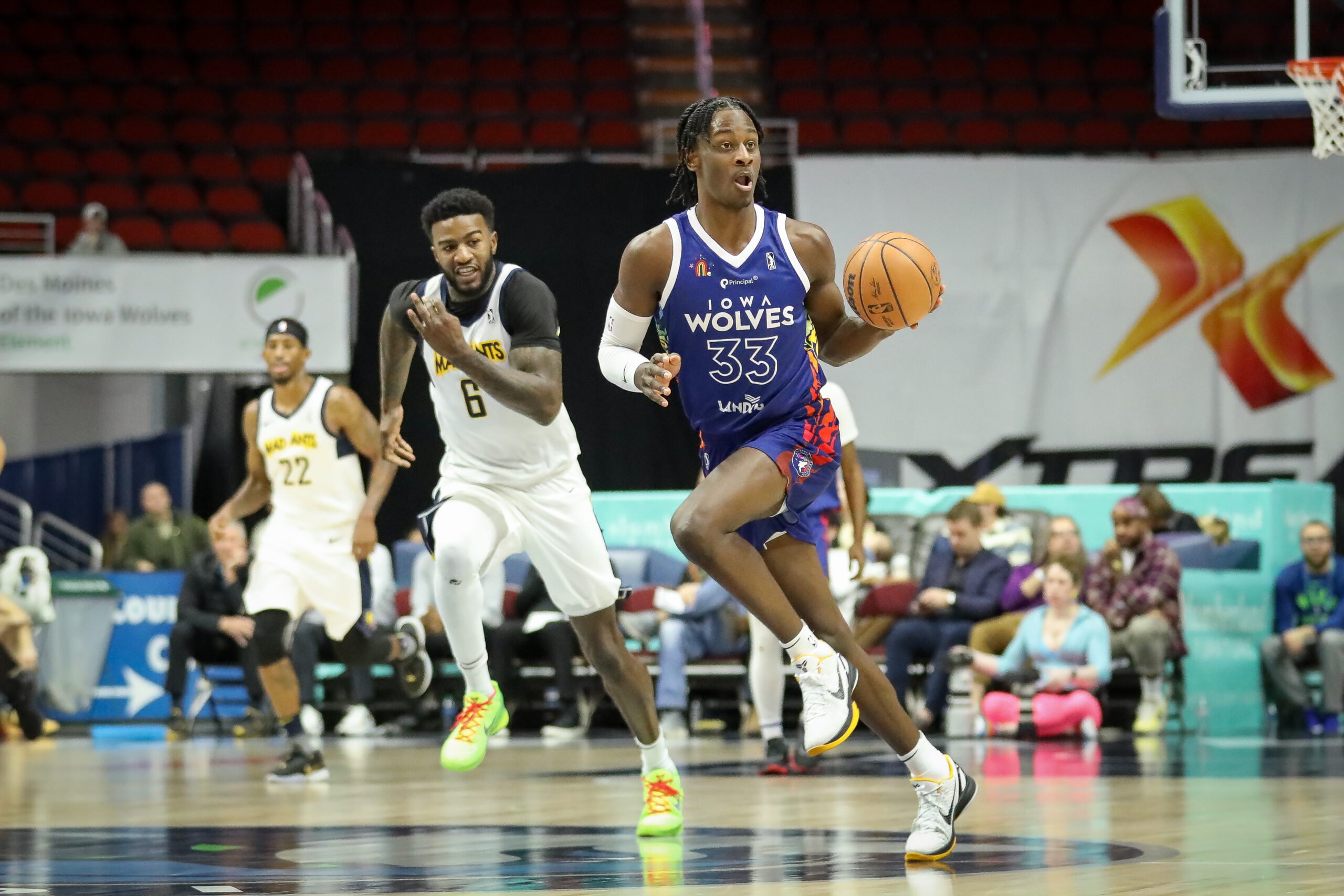 Short-Handed Wolves Battle First-Place Indiana in 116-106 Loss - Iowa ...