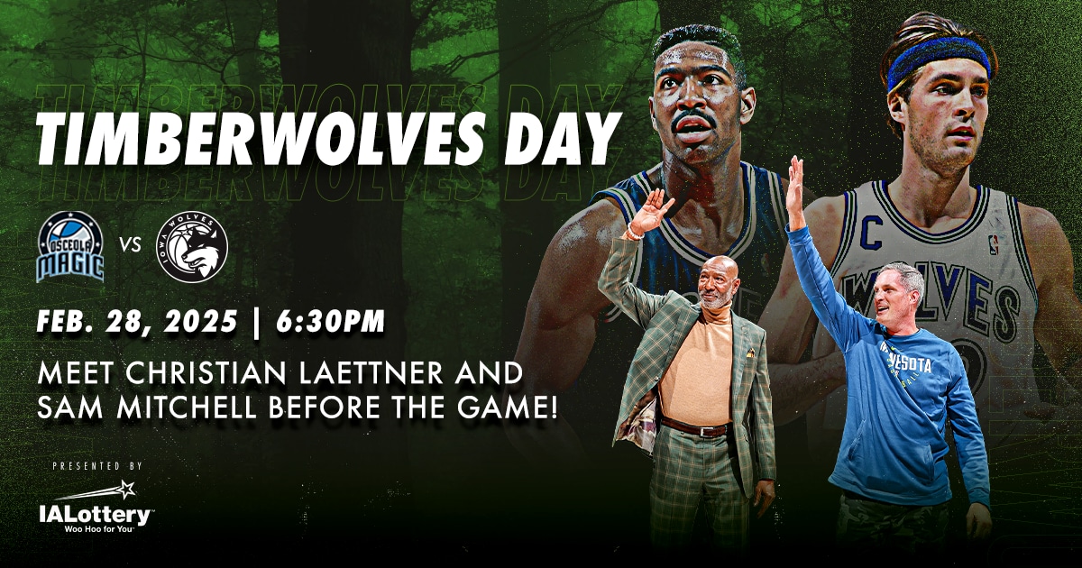 Timberwolves Day - Iowa Wolves