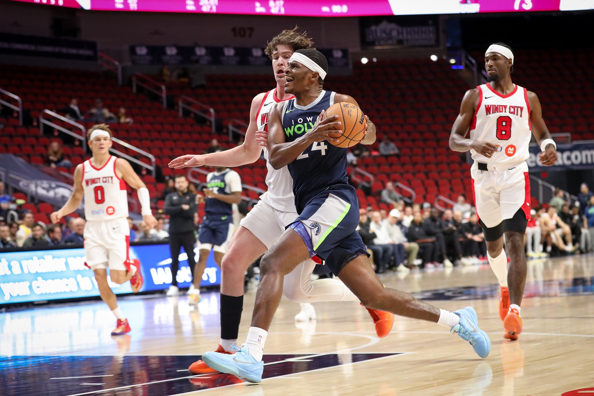 Iowa Wolves Suffer First Loss at Home 140-144 to Undefeated Windy City ...