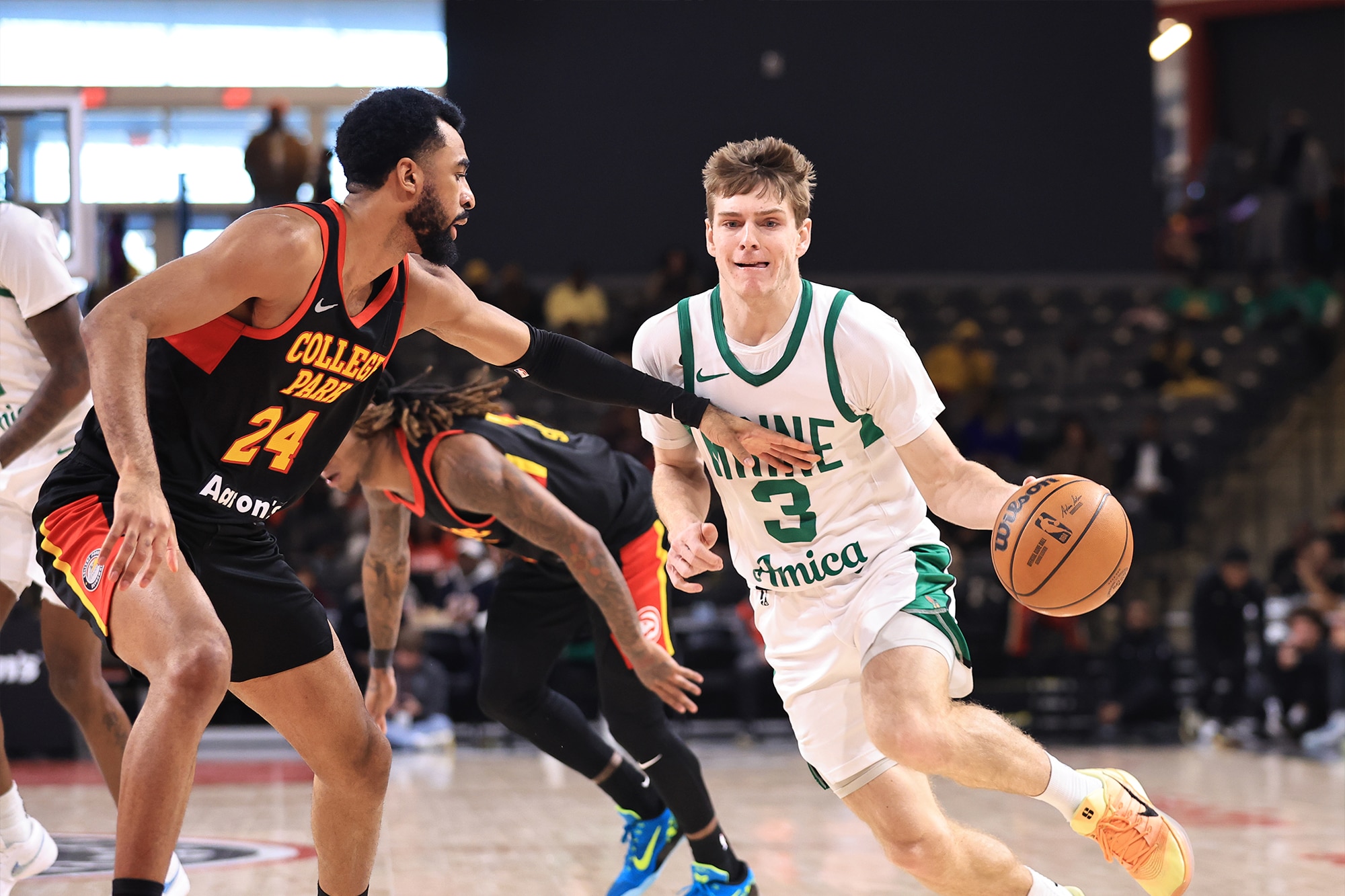 Hayden Gray steals the show as Celtics sweep Skyhawks - Maine Celtics