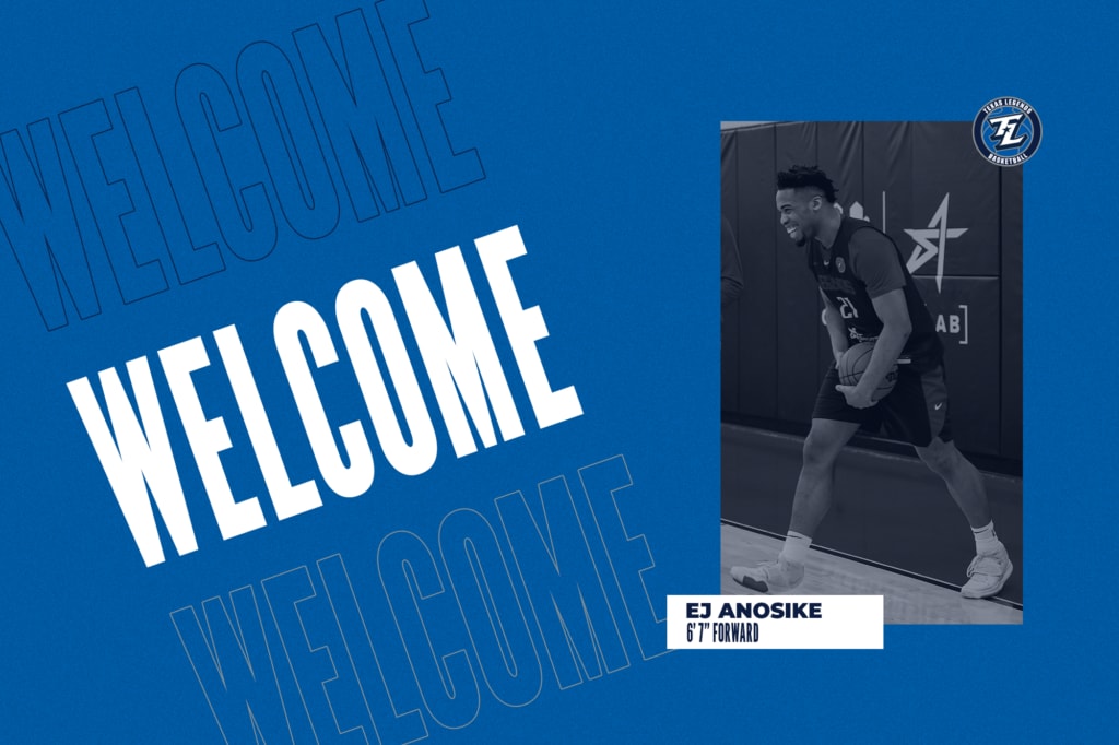 LEGENDS ACQUIRE E.J. ANOSIKE - Texas Legends