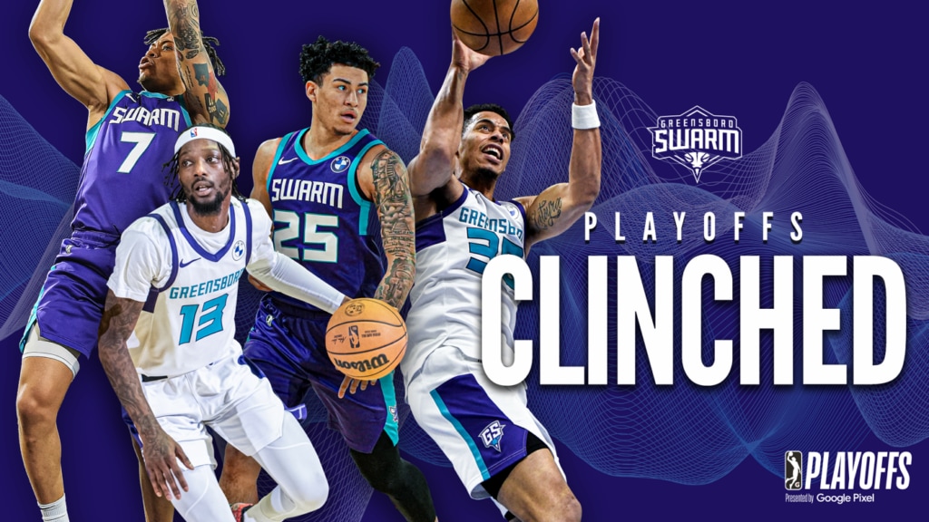 Greensboro Swarm Clinch Spot In 2025 NBA G League Playoffs, Locking In First Playoff Berth In ...