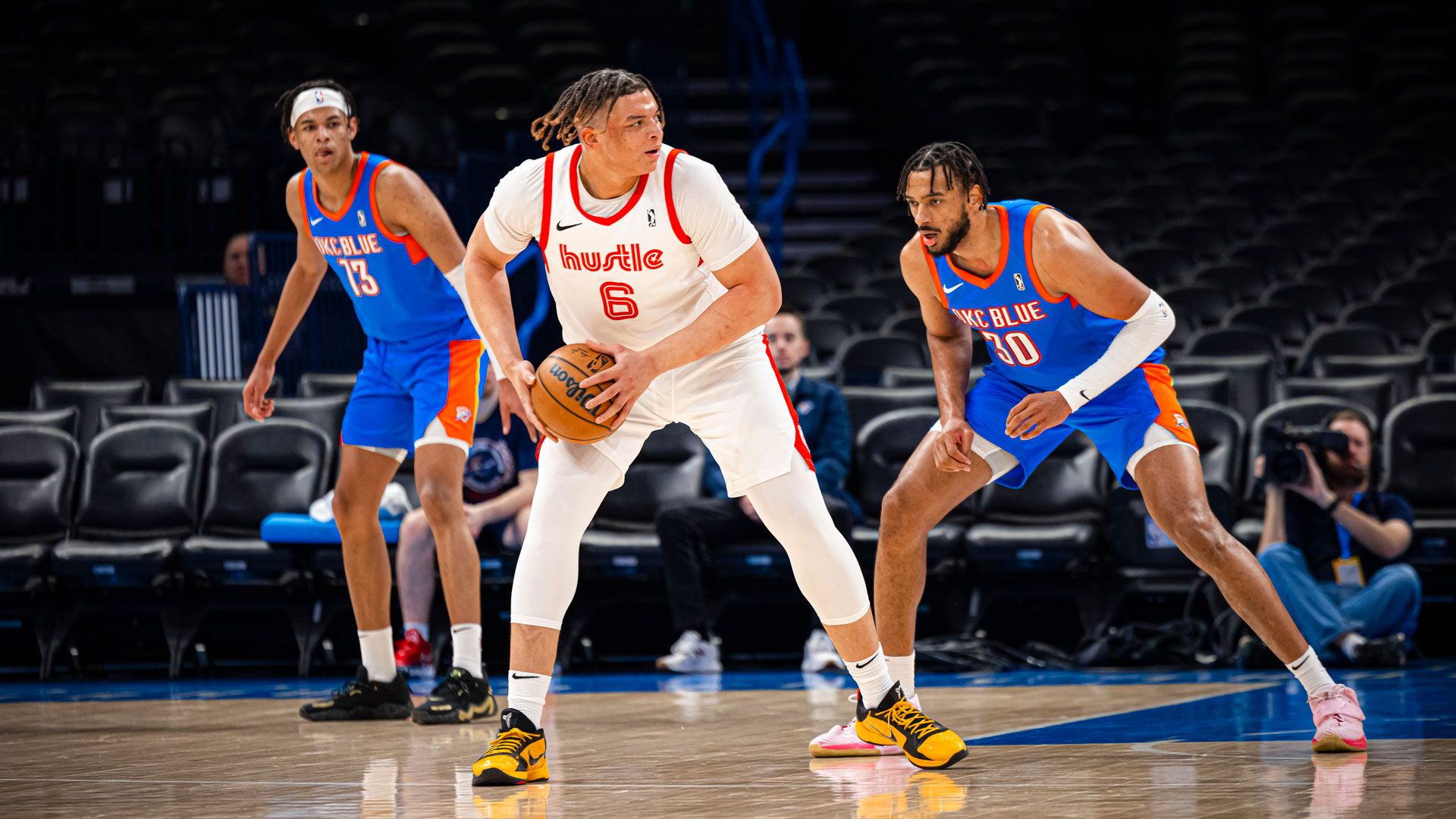 Hustle assignees shine in 133-113 win over OKC Blue - Memphis Hustle