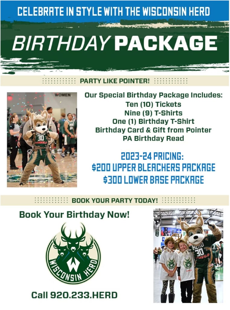 Birthday Package - Wisconsin Herd