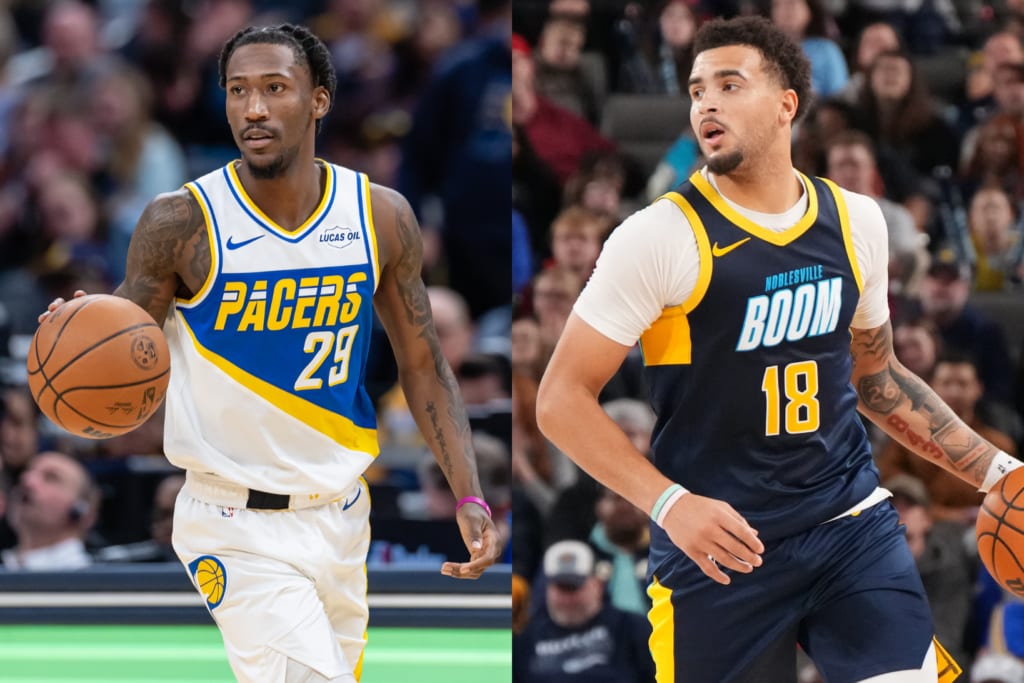 The Indiana Pacers Convert Two-Way Guard Quenton Jackson To A Standard ...